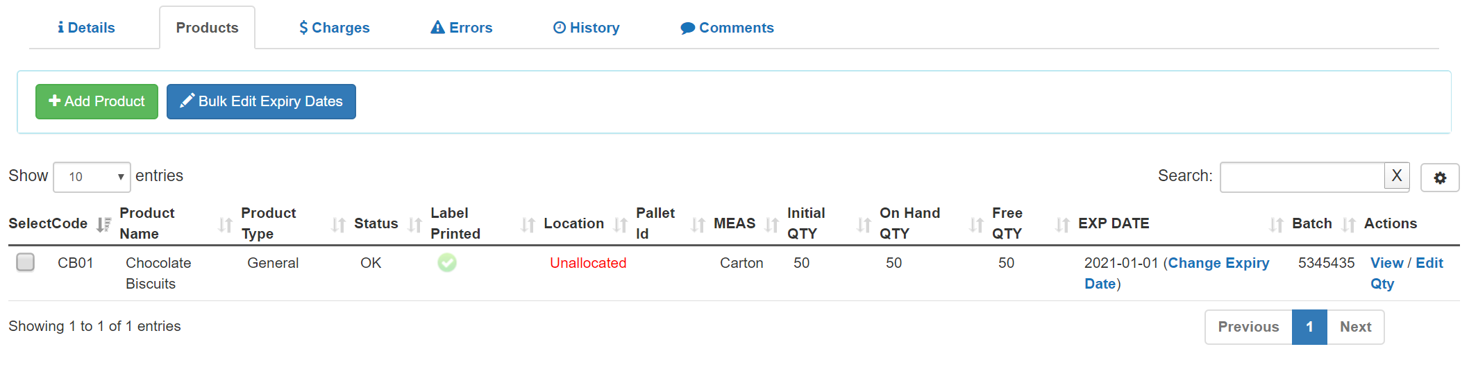 Add a Purchase Order