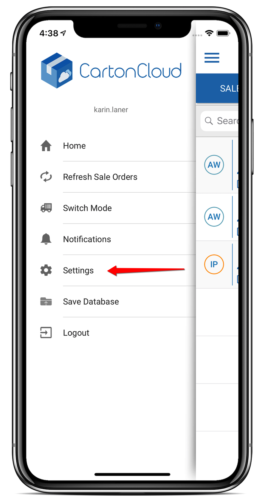 How to check which version of the CartonCloud app you are running