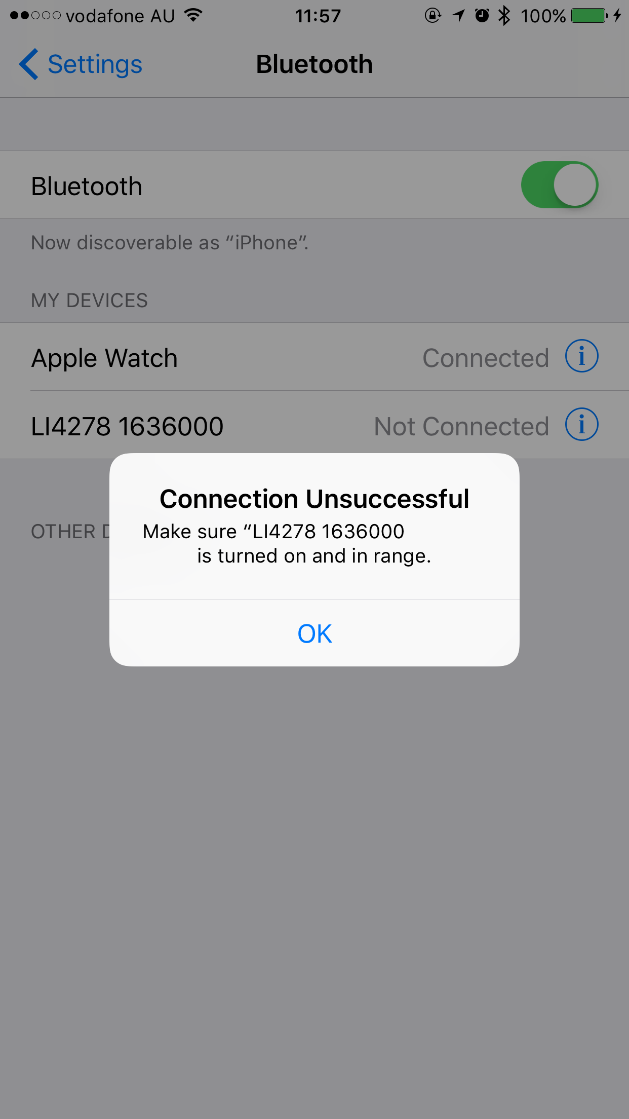 Connect a Bluetooth Barcode Scanner