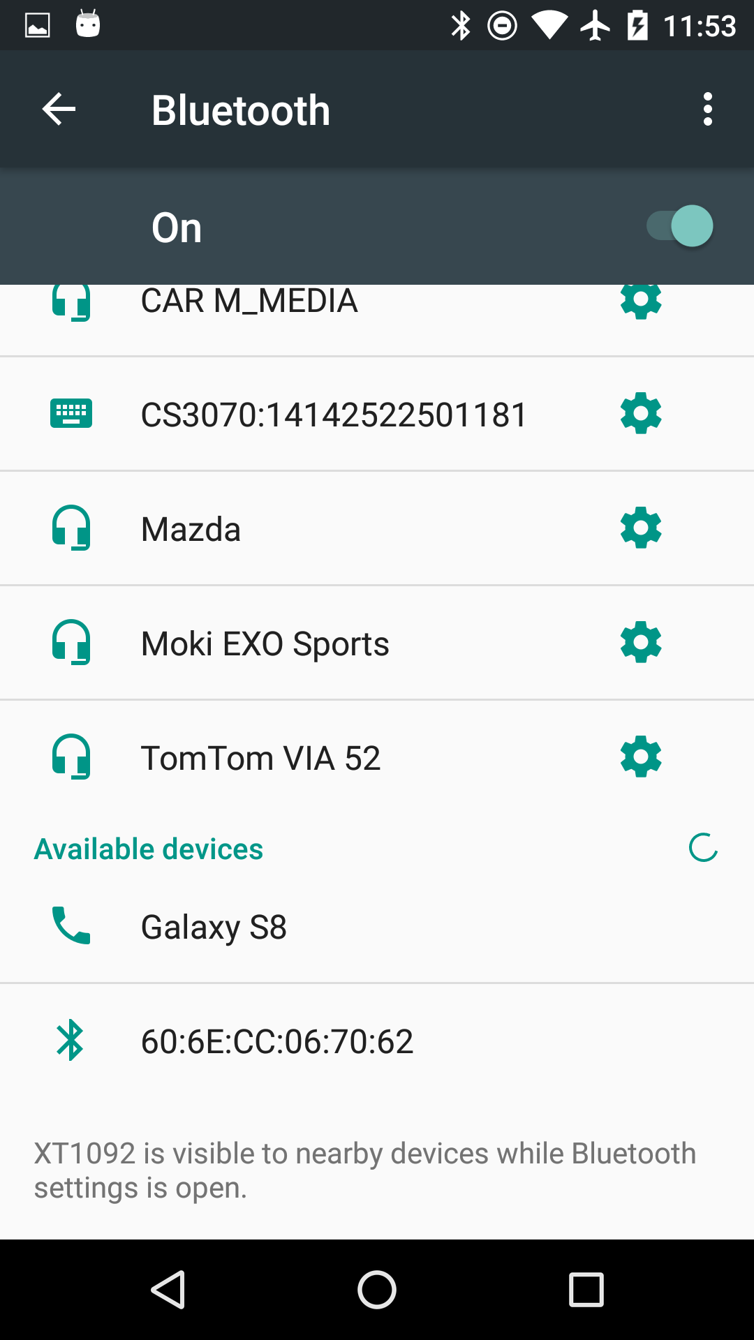 Connect a Bluetooth Barcode Scanner