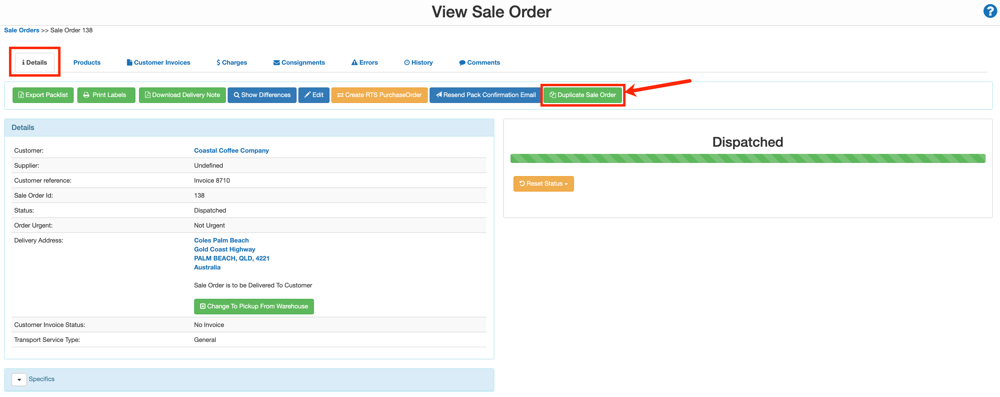 How to Resend a Sale Order