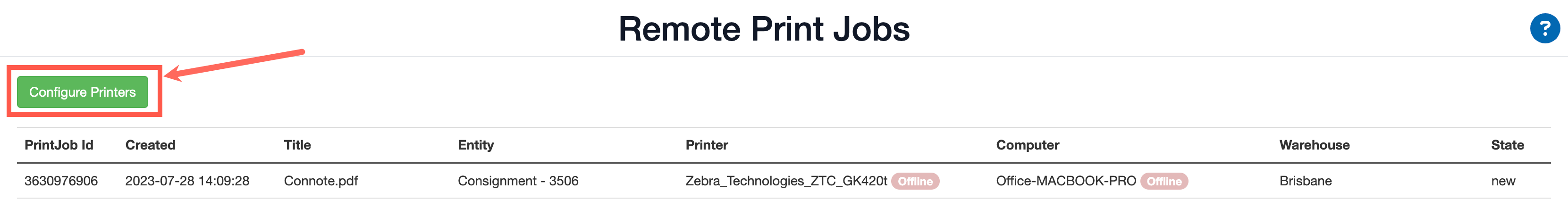 Configuring Multiple Printers