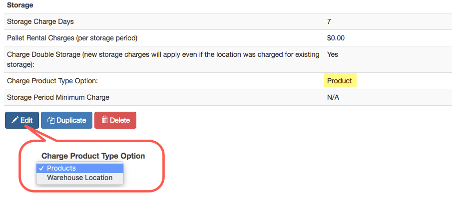 Setting up Product Types (Location Types)