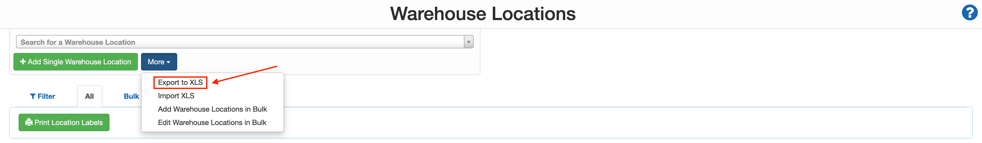 Printing Warehouse Location Labels using Avery Templates