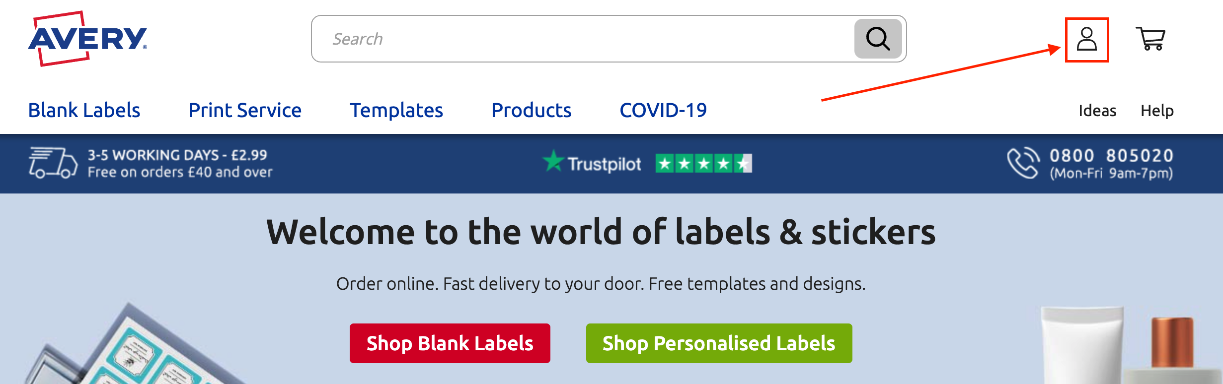 Printing Warehouse Location Labels using Avery Templates
