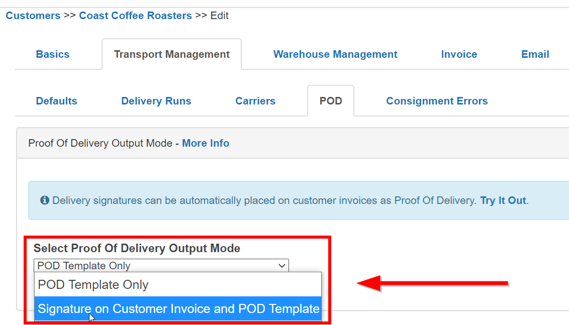 Proof of Delivery Template