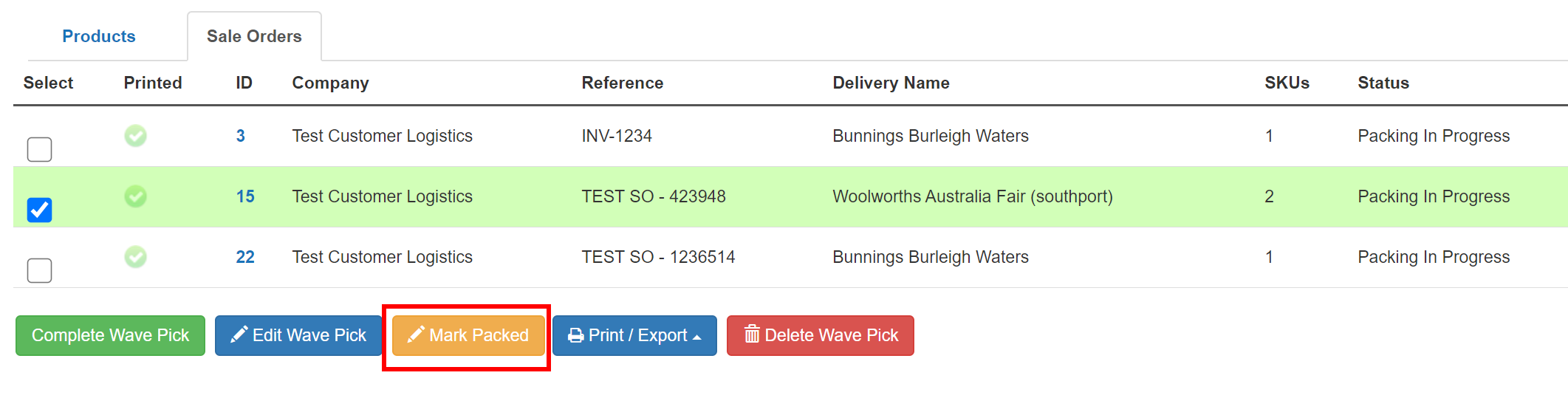 Wave Picking Explained