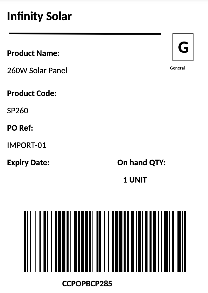 The difference between Purchase Order Product (POP) labels and Pallet ...