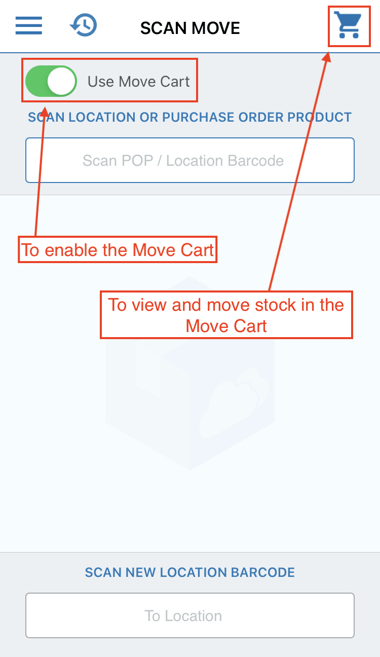 Scan Move 2.0 (Move Cart)