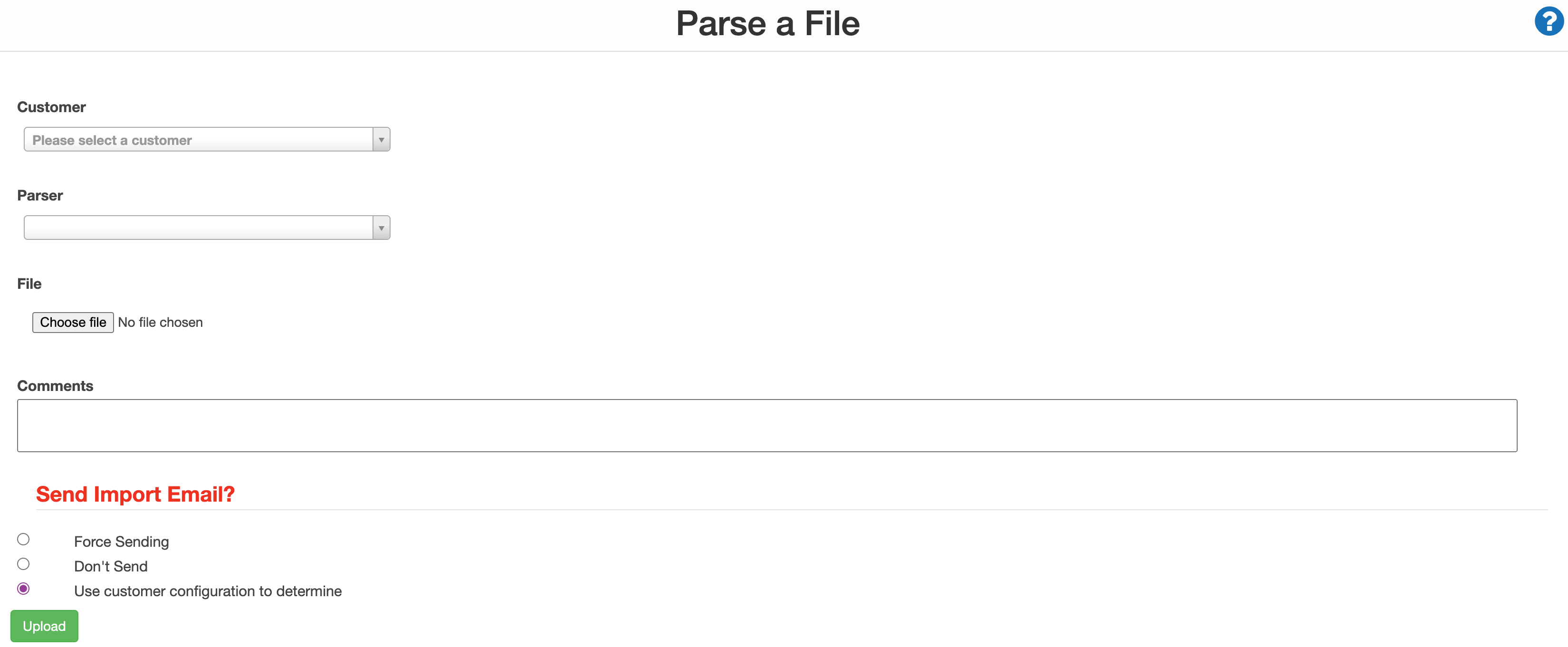 Parse a File