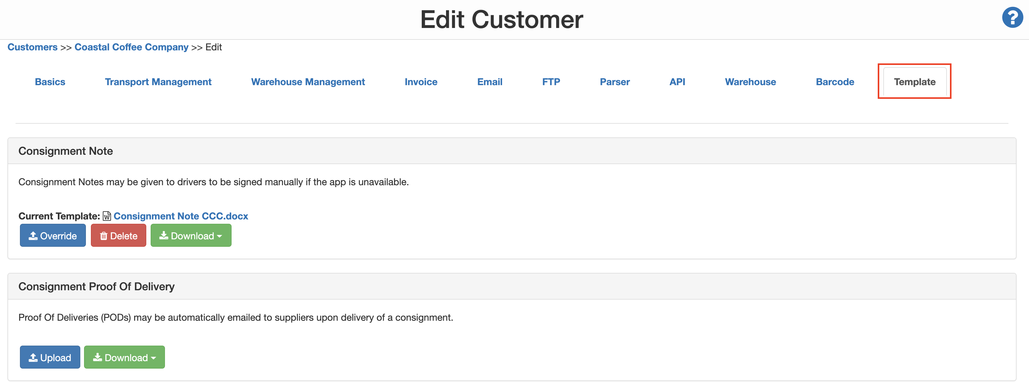 Adding unit of measure barcodes on a Purchase Order Product (POP) Label