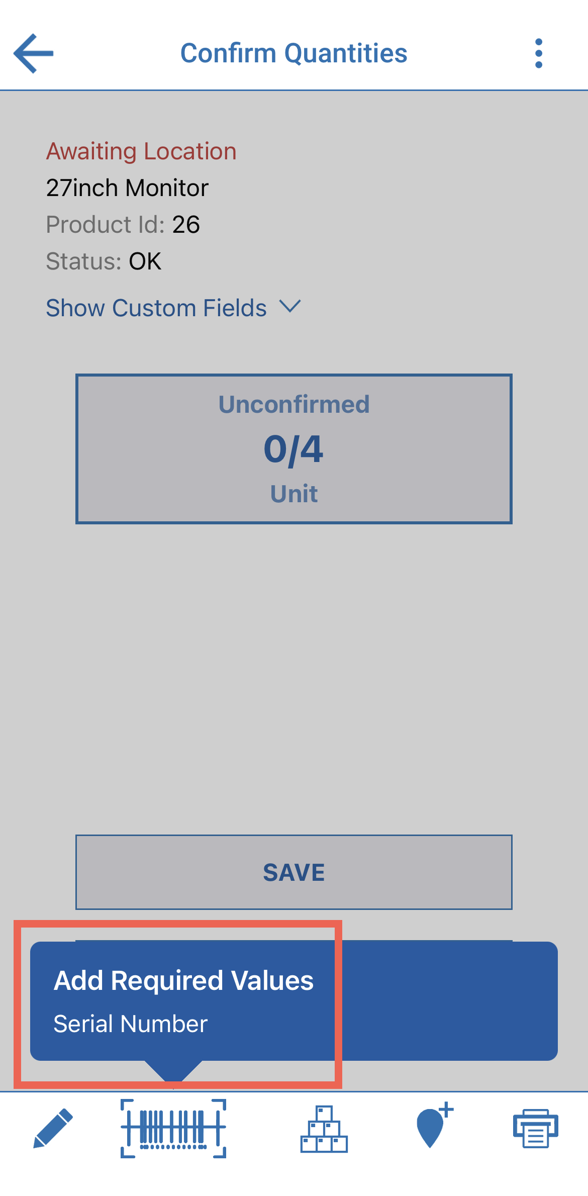 Multi capture unique reference scanning