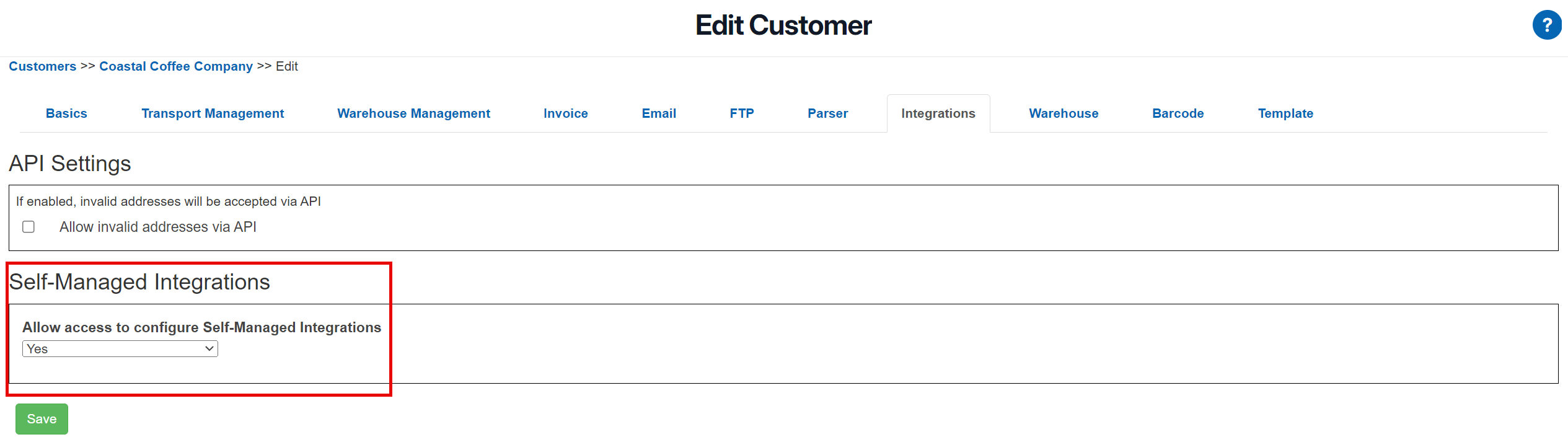 How to enable Customers to create their own Self-Managed Integrations