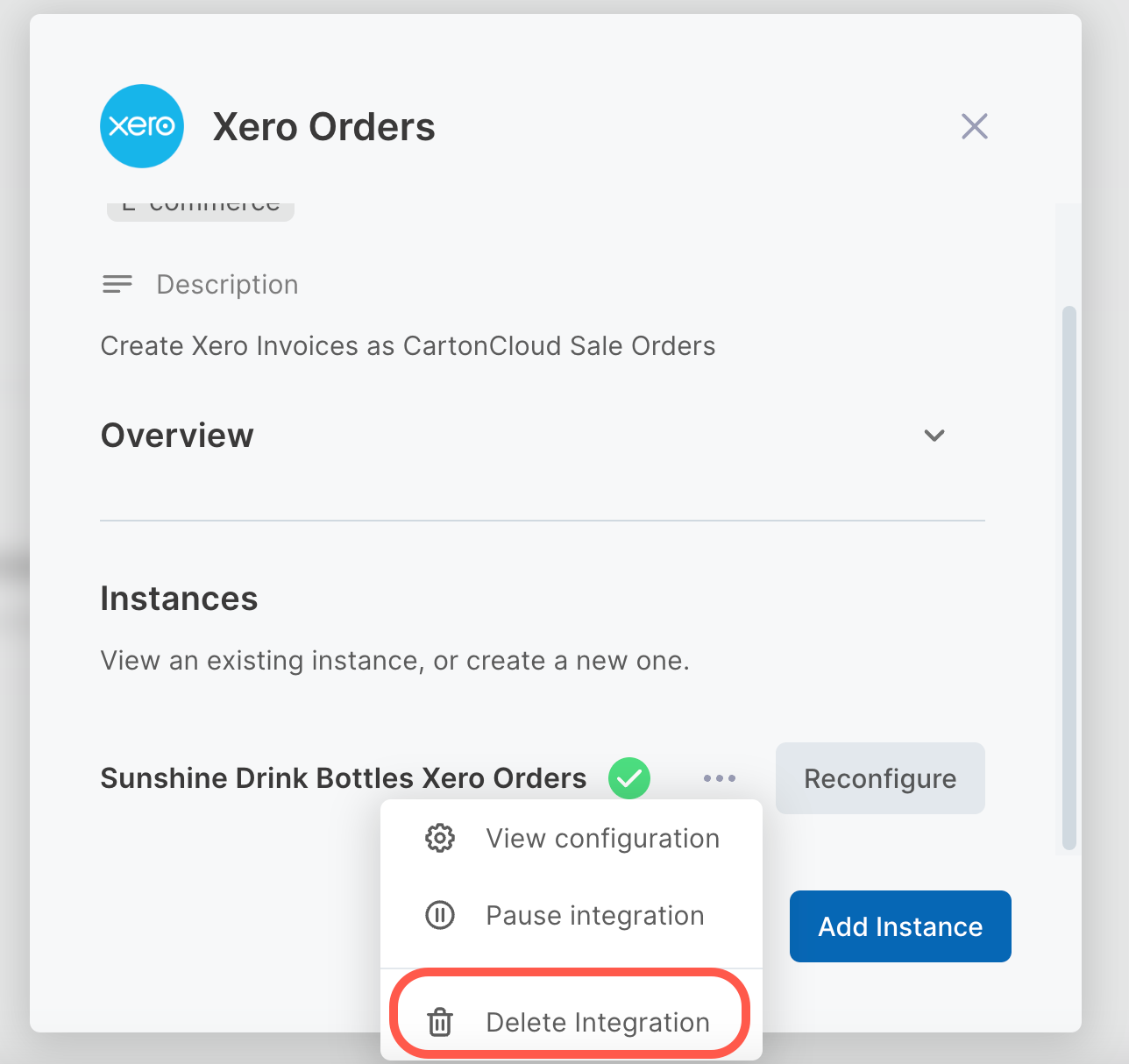 Self-Managed Xero Integration