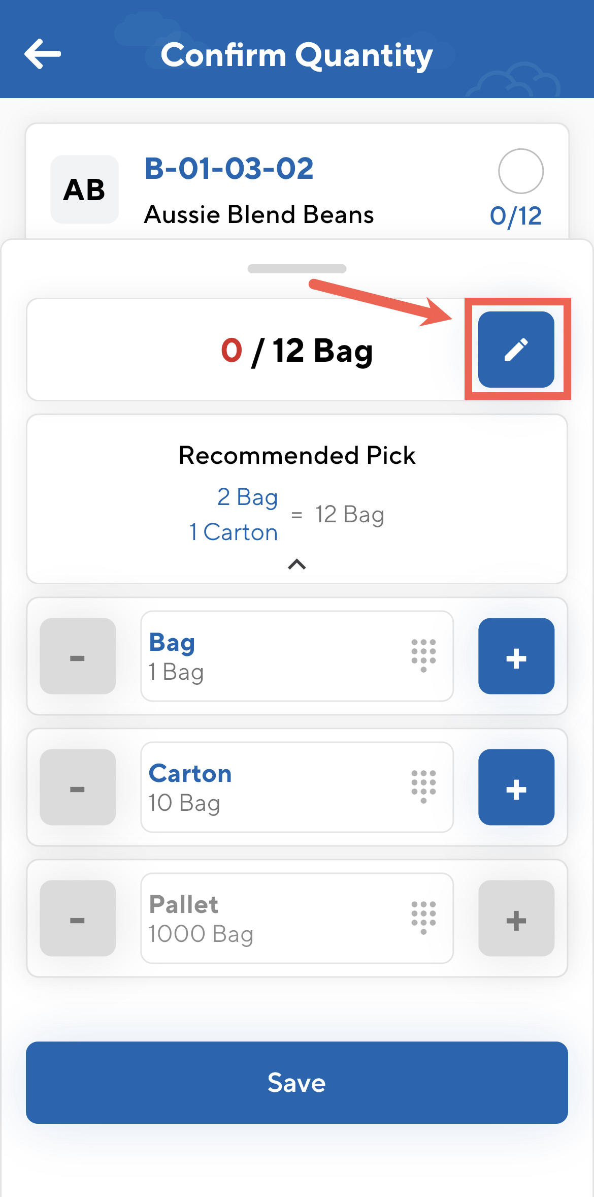 Packing a Sale Order (Quantity Confirmation Page & verify and capture)