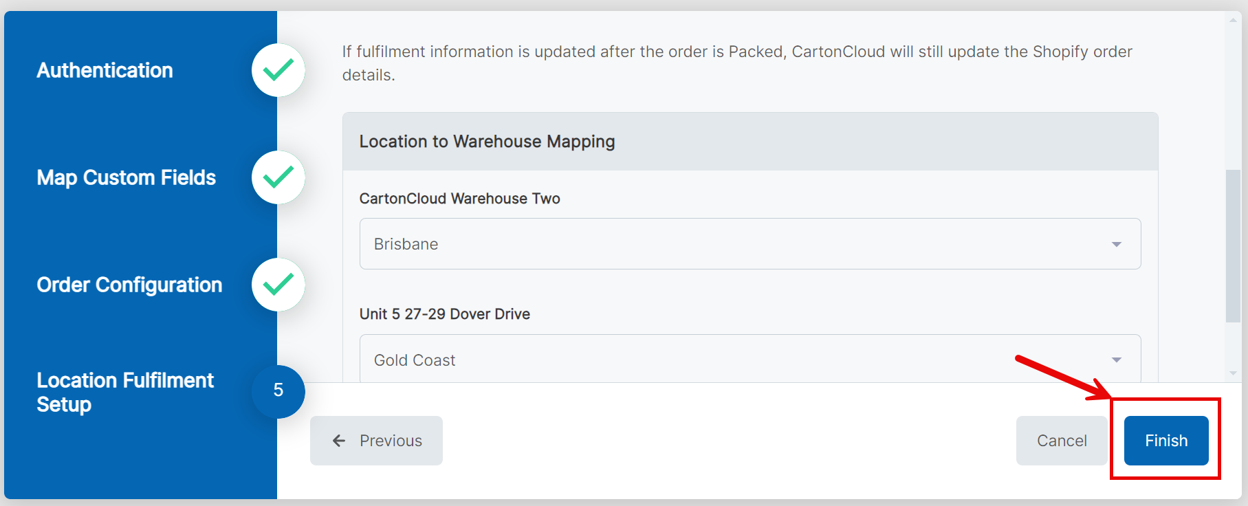 Self-Managed Shopify Integration