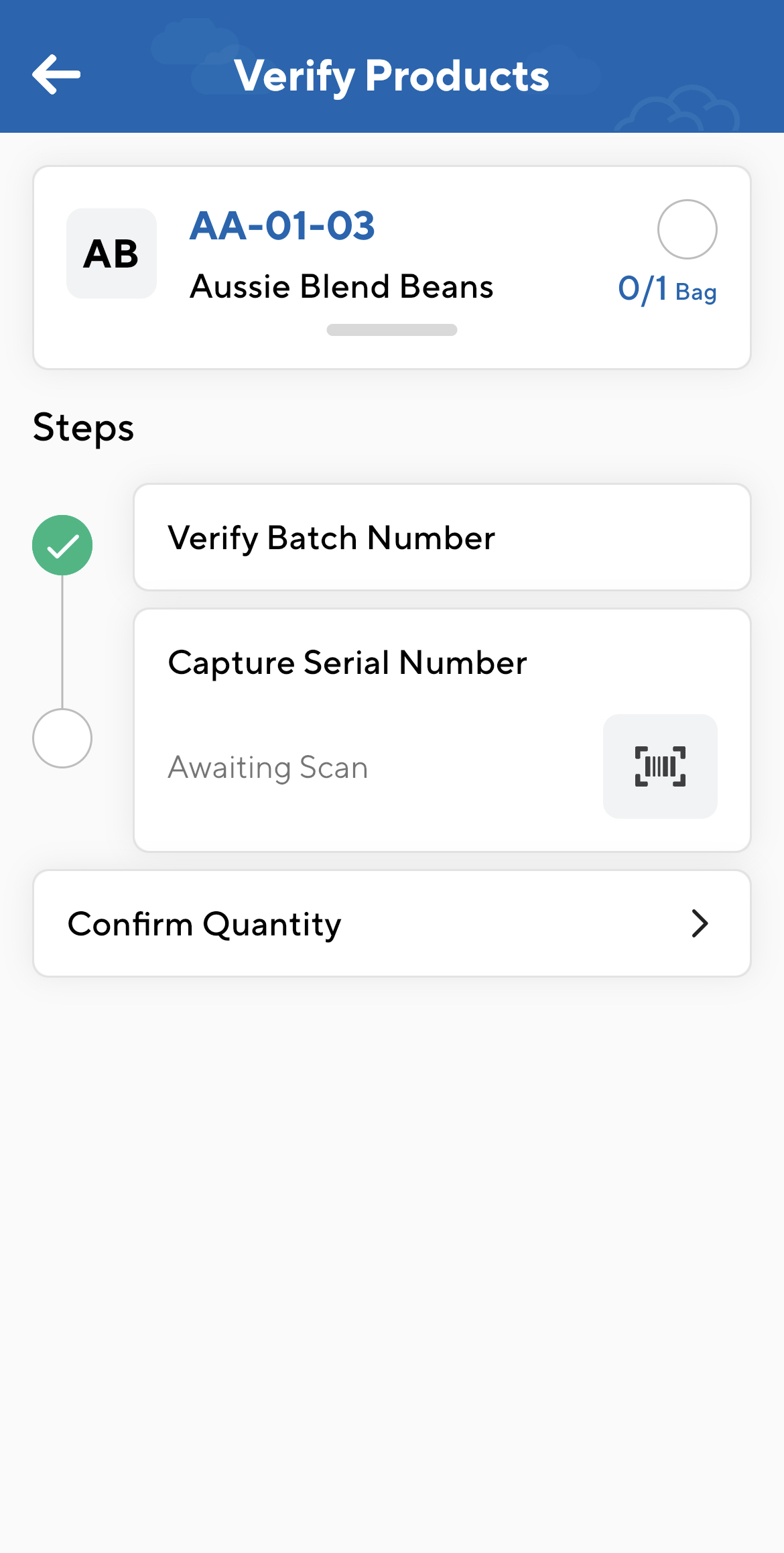 Packing a Sale Order (Quantity Confirmation Page & verify and capture)