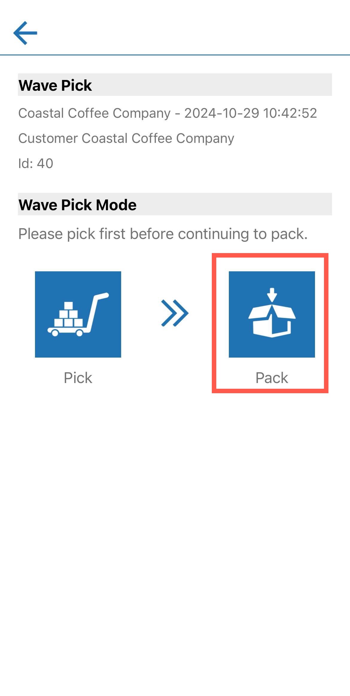 Wave Pick - Pack