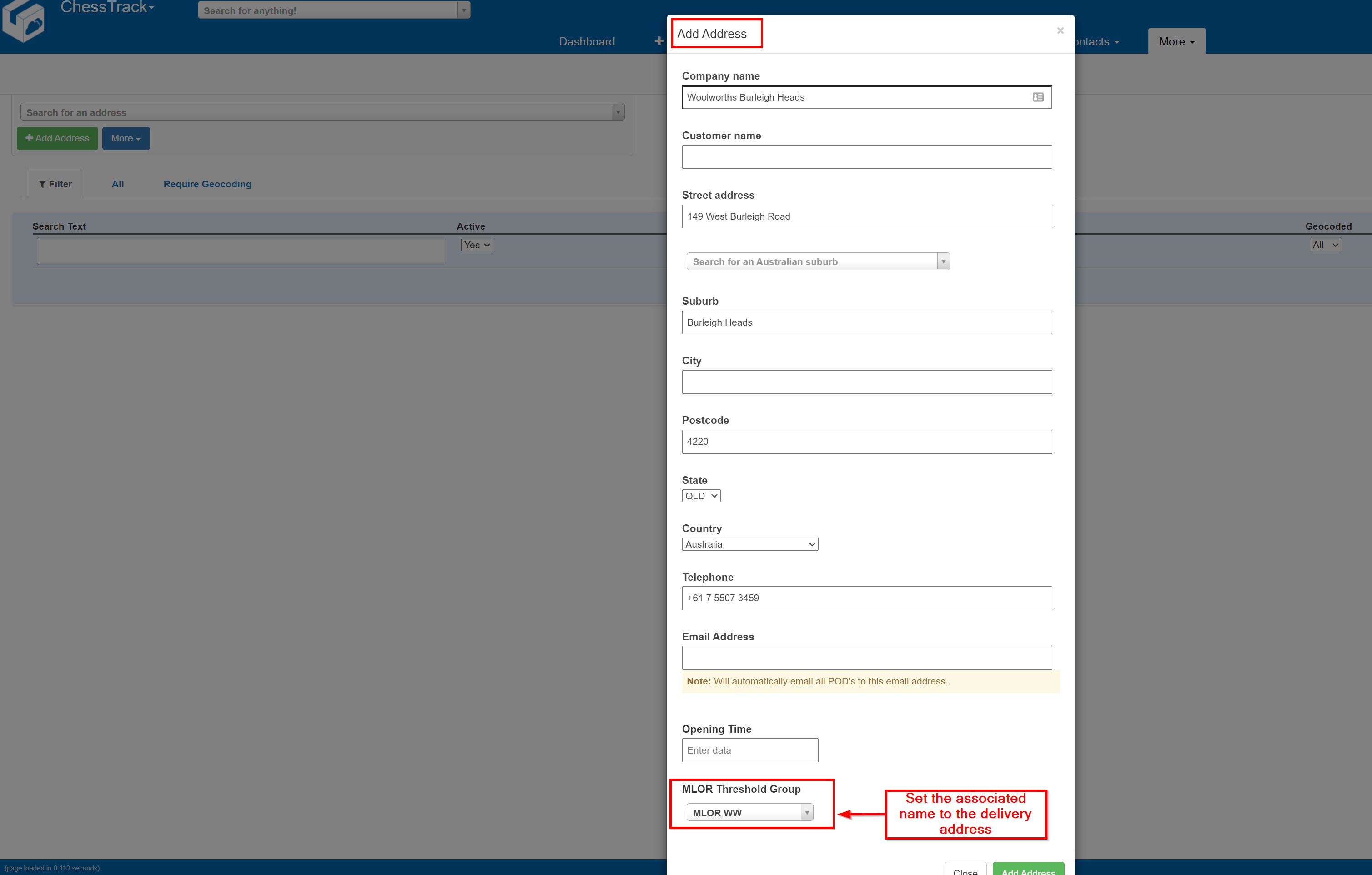 Customer Specific Shelf Life (Expiry Threshold)