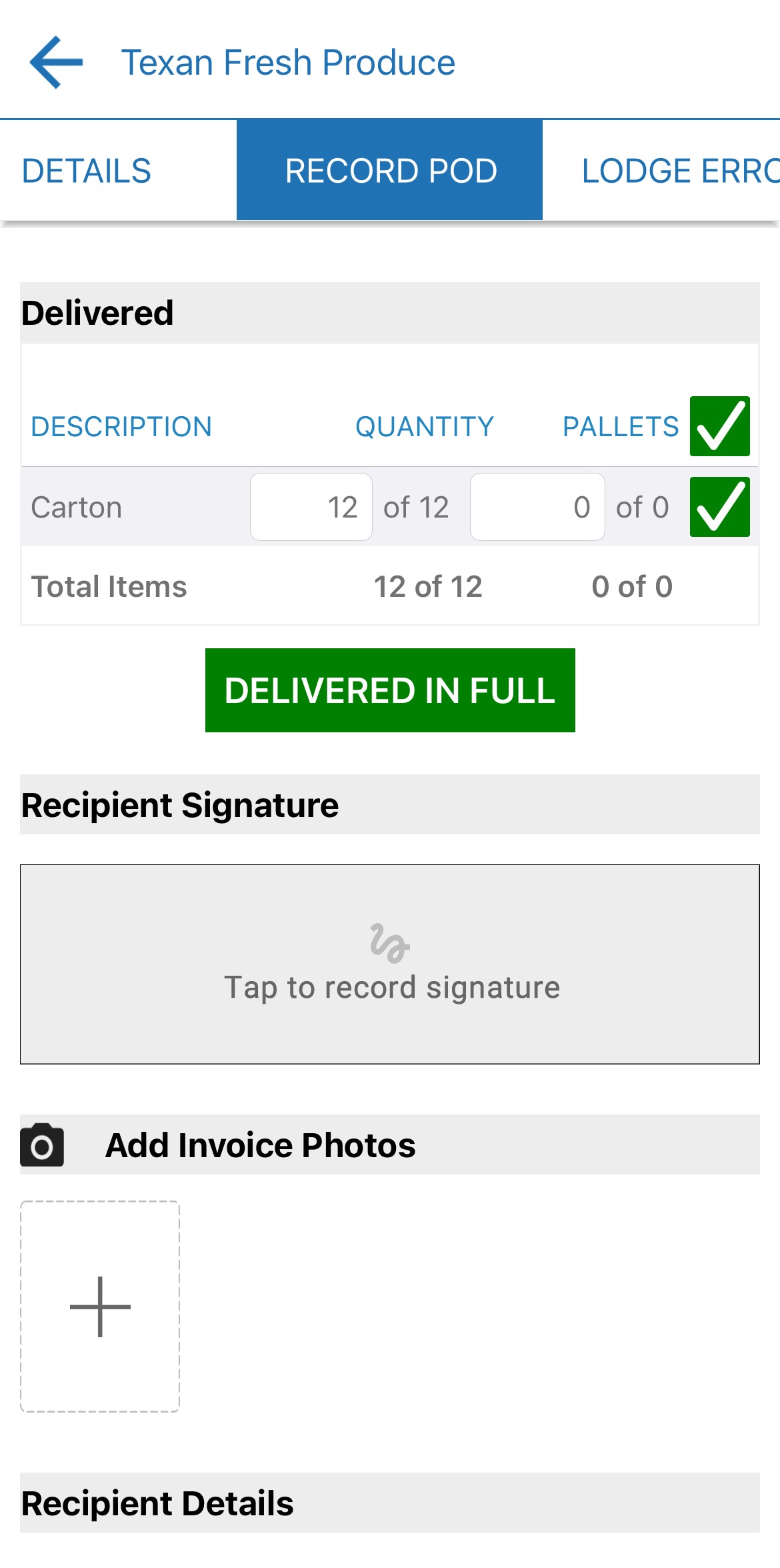Proof of Delivery V2 (Beta)